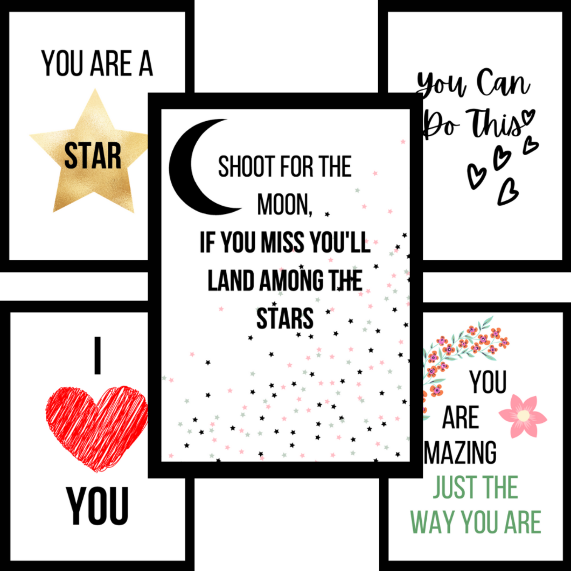 Inspirational Prints for Kids - Calm Kids Resources